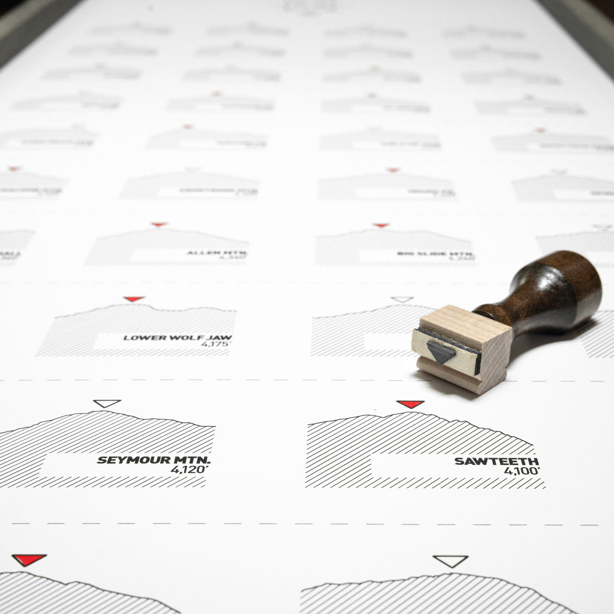 The 46er Summit Register Print – WANDERWIDE